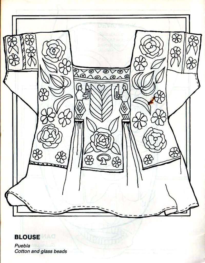 Mexican Folk Art to Color – have fun!! | SHARDS: fragments and reflections